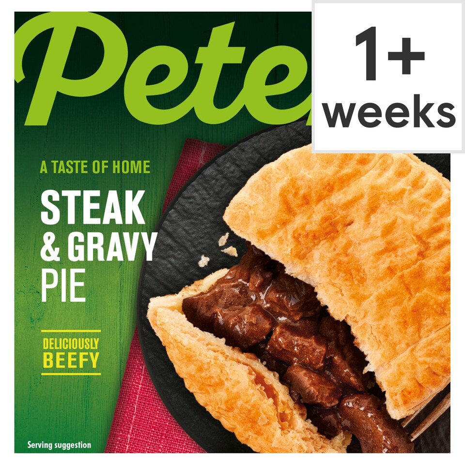 Peter's Steak & Gravy Pie - Tesco Groceries