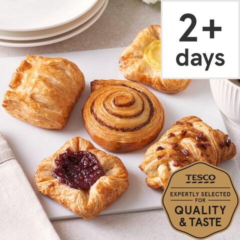 Tesco Mini Danish Selection 5 Pack - Tesco Groceries