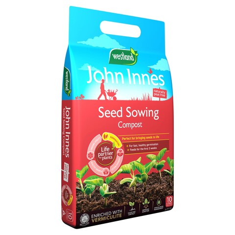 Westland John Innes Peat Free Seed Sowing Compost 10L - Tesco Groceries