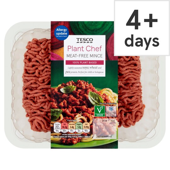 Tesco Plant Chef Meat Free Mince 300G - Tesco Groceries