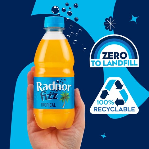 Radnor Fizz Tropical Drink 4X330ml - Tesco Groceries