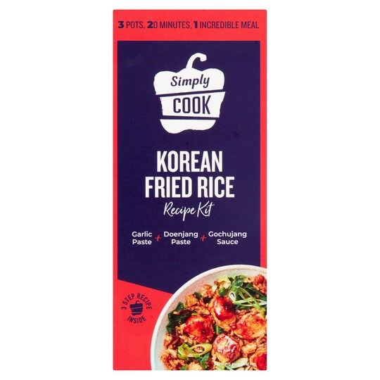 Simplycook Korean Fried Rice Recipe Kit 70G - Tesco Groceries