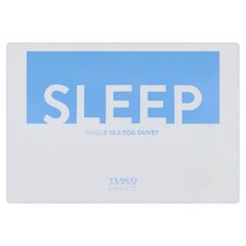 Tesco Basics 10.5 Tog Duvet Single - Tesco Groceries
