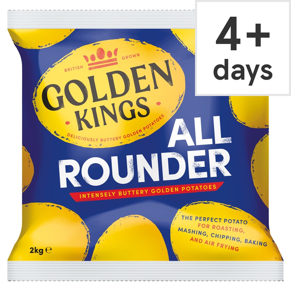 Golden King Buttery Golden Potatoes 2Kg - Tesco Groceries