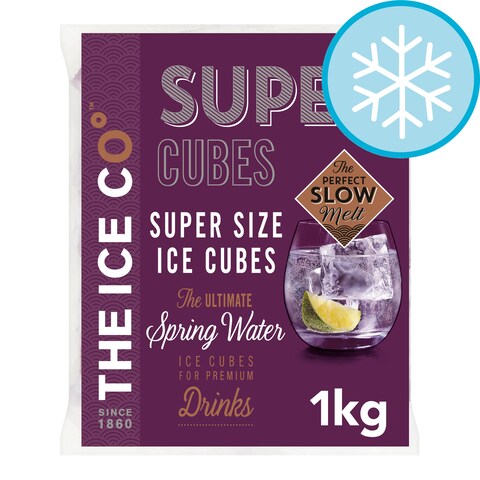 The Ice Co. Super Cubes 1Kg - Tesco Groceries