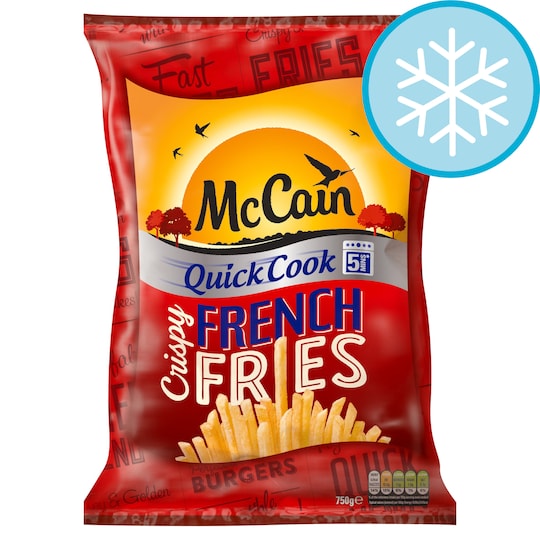 Mccain Quick Cook French Fries 750G - Tesco Groceries