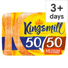 Kingsmill 50/50 Medium Bread 800G - Tesco Groceries
