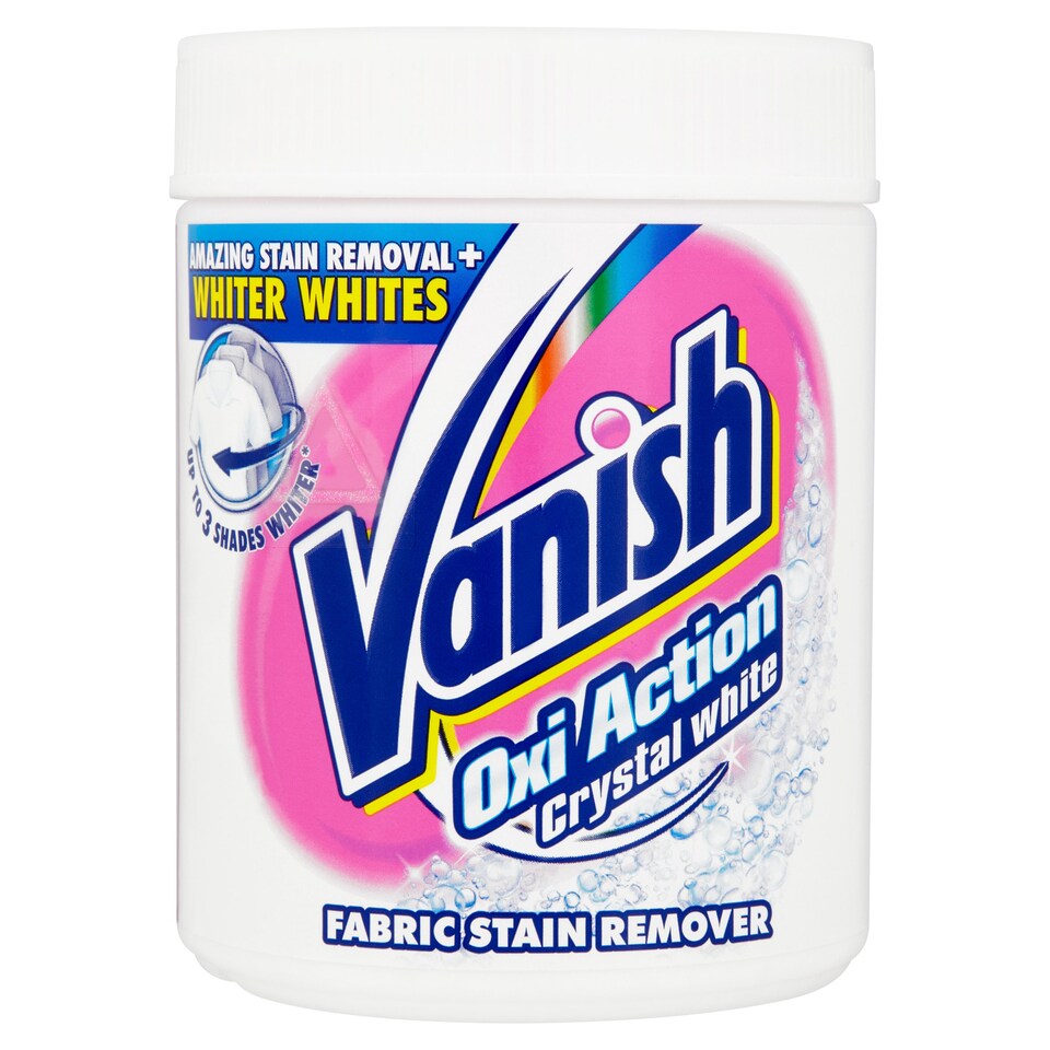 Vanish Crystal White 500G - Tesco Groceries