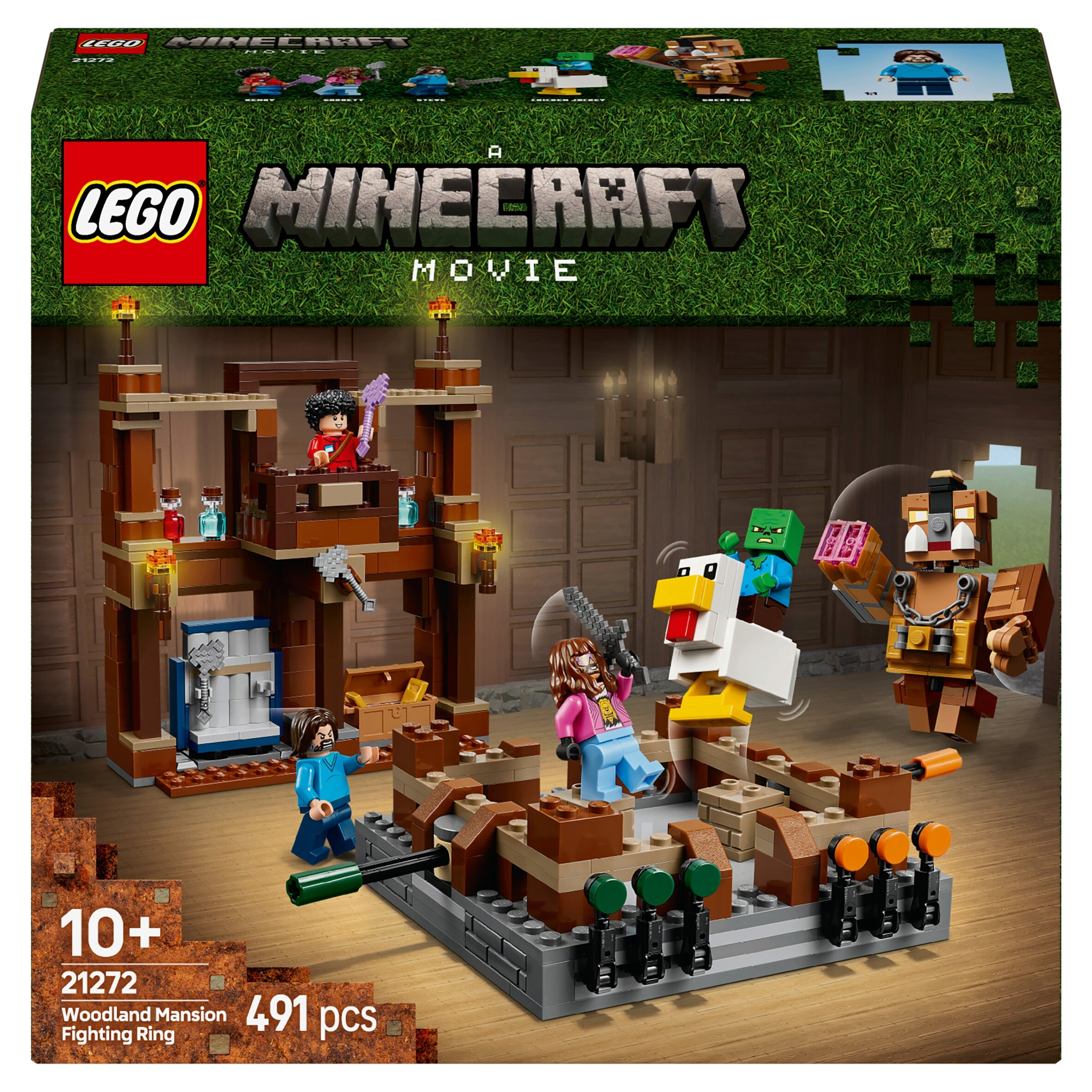 LEGO Minecraft 21272 Küzd&tér az erdei háznál - Tesco Groceries