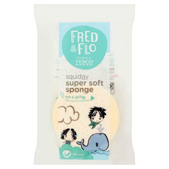 Fred & Flo Super Soft Sponge 1 Pack - Tesco Groceries