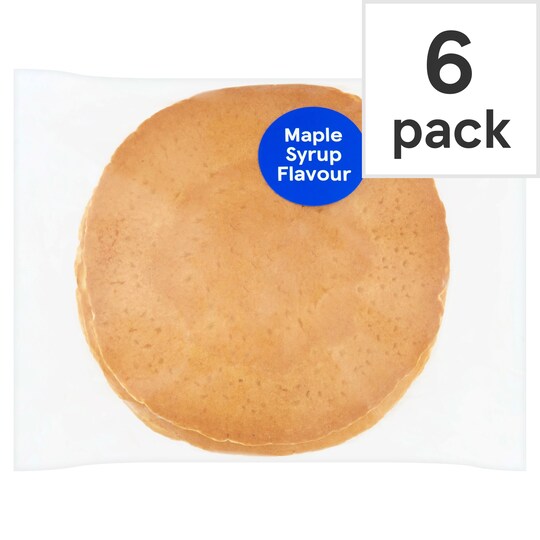 American Style Pancakes Maple Syrup 6 Pack - Tesco Groceries