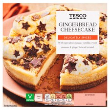 Tesco Gingerbread Cheesecake 450G - Tesco Groceries