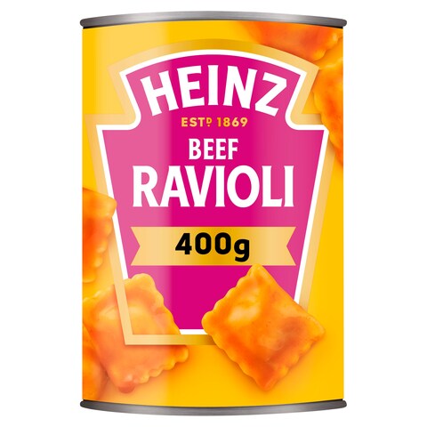 Heinz Ravioli In Tomato Sauce 400G - Tesco Groceries