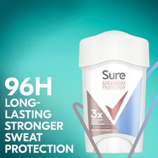 Sure Women Maximum Protection Clean Cream Antiperspirant Deodorant 45Ml ...