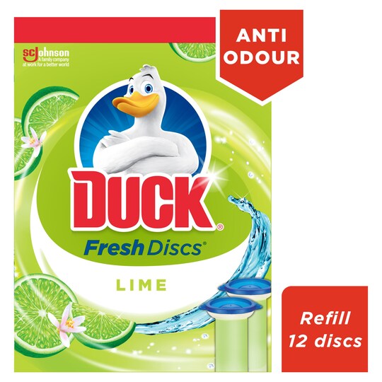 Duck Fresh Disc Refill Lime 2 X 36Ml - Tesco Groceries