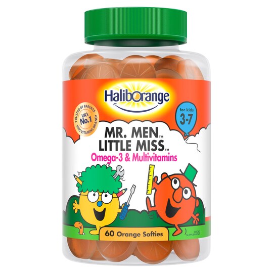 Haliborange Omega3 & Multi Vitamins 60 Orange Gummies - Tesco Groceries