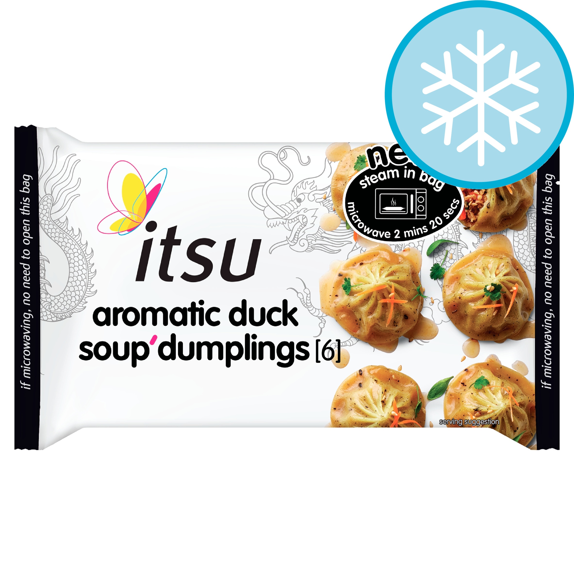 itsu aromatic duck soup dumplings 168g - Tesco Groceries