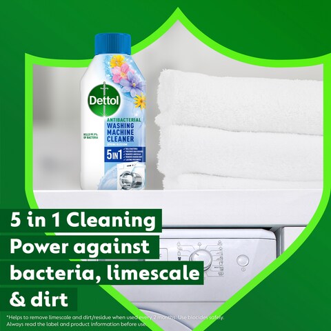 Dettol Antibacterial Washing Machine Cleaner Spring Blossom 250ml ...