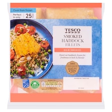 Tesco Smoked Haddock Fillets 360G - Tesco Groceries