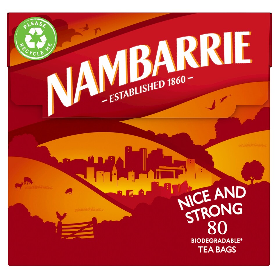 Nambarrie Tea Bags X80 232G - Tesco Groceries