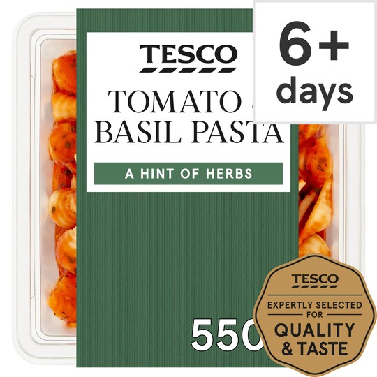 Tesco Tomato & Basil Pasta Salad 550G - Tesco Groceries