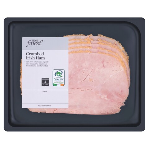 Tesco Finest Crumbed Irish Ham 140g - Tesco Groceries