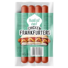 Halal Eat Chicken Frankfurters 300g - Tesco Groceries