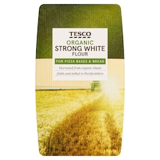Tesco Organic Strong White Flour 1Kg - Tesco Groceries