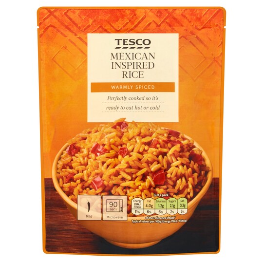 Tesco Mexican Inspired Rice 250G - Tesco Groceries