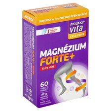 Maxi Vita Exclusive Magnesium Forte+ 60 Tablets 57g - Tesco Groceries