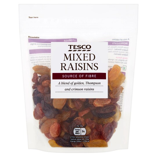 Tesco Raisin Mix 200G - Tesco Groceries