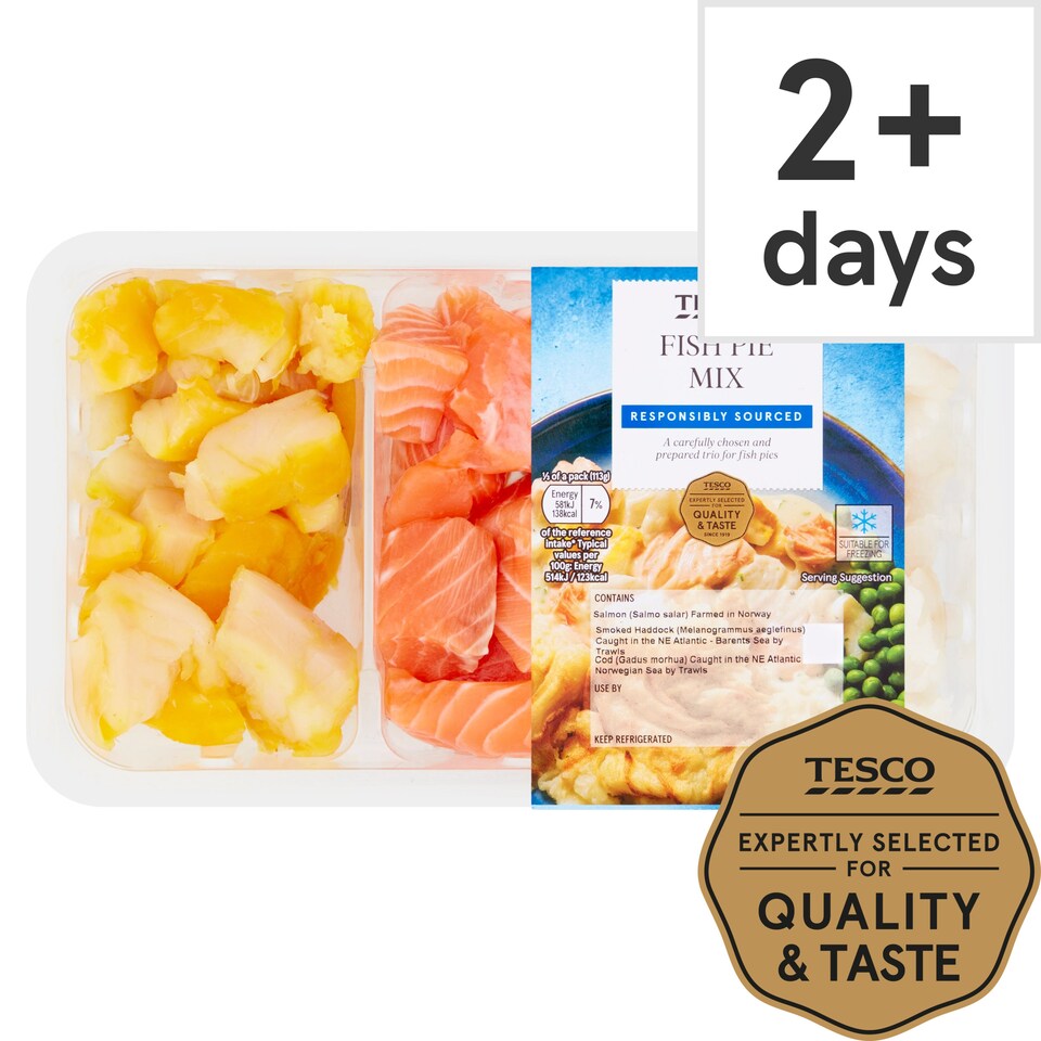 Tesco Fish Pie Mix 340G - Tesco Groceries