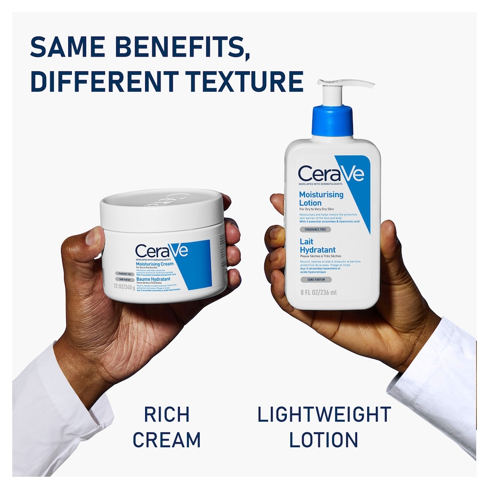 CeraVe Moisturising Lotion with Hyaluronic Acid & Ceramides for Normal ...