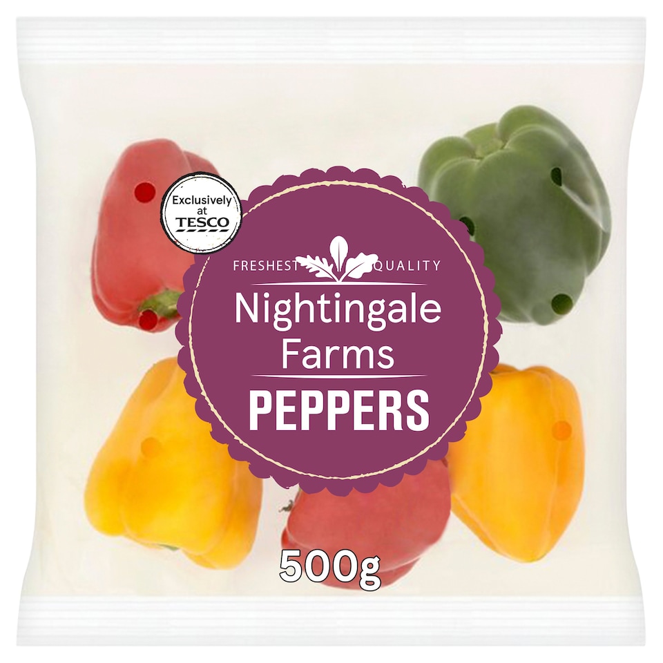 Nightingale Farms Peppers 500G - Tesco Groceries