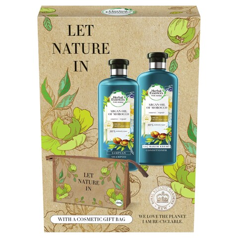 Herbal Essences pure:renew Shampoo 400ml and Conditioner 300ml with ...