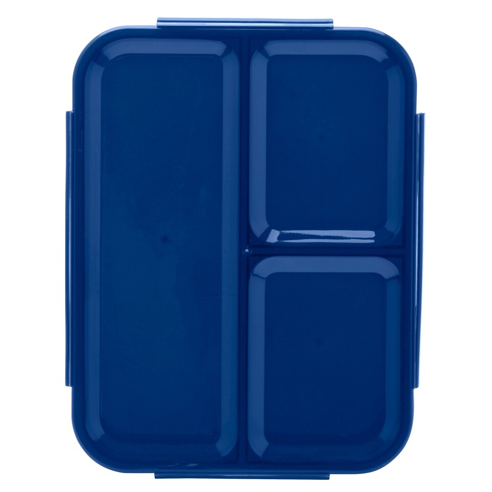 SMASH NAYY 3 COMPARTMENT BENTO LUNCH BOX 1.2L - Tesco Groceries