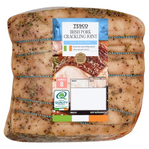 Tesco Irish Pork Crackling Joint 1.6kg - Tesco Groceries