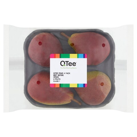 Qtee Pears 4 Pack - Tesco Groceries