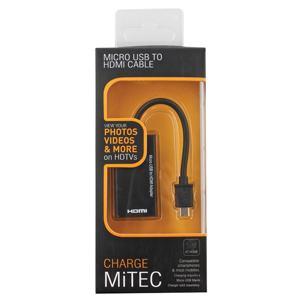 MITEC MICRO USB TO MHL ADAPTER - Tesco Groceries