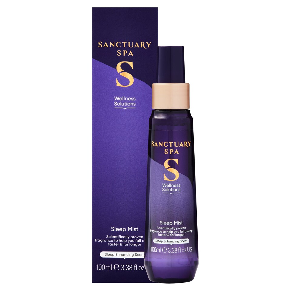 Sanctuary Spa Wellness Solutions Sleep Mist 100ml - Tesco Groceries