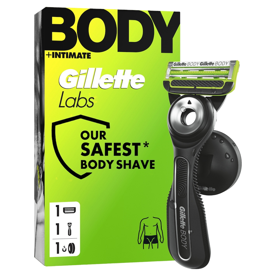 Gillette Labs Body + Intimate Razor - Tesco Groceries