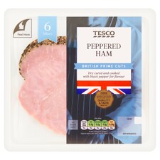 Tesco Peppered Ham 120g - Tesco Groceries