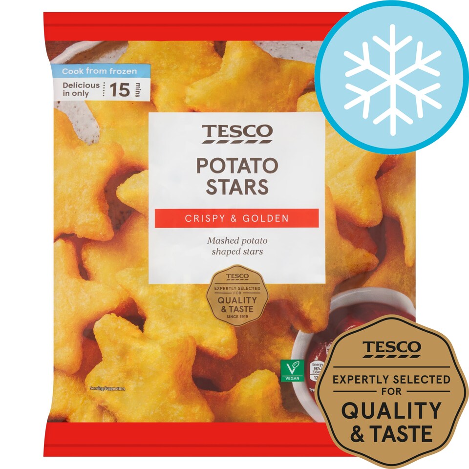 Tesco Potato Stars 500G - Tesco Groceries