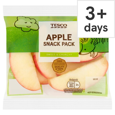 Tesco Apple Snack Pack 80G - Tesco Groceries