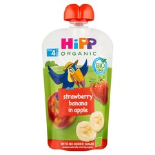 HiPP Bio jablko-banán-jahoda 100 g - Tesco Groceries
