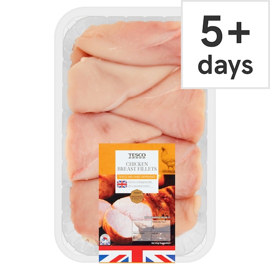 Tesco British Chicken Breast Portions 950G - Tesco Groceries