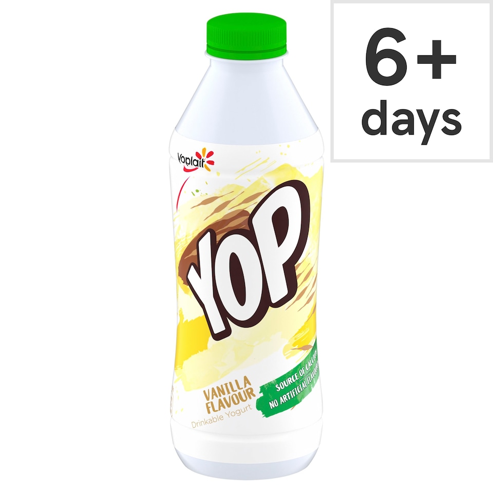 Yop Vanilla Flavour Yogurt Drink 825g - Tesco Groceries