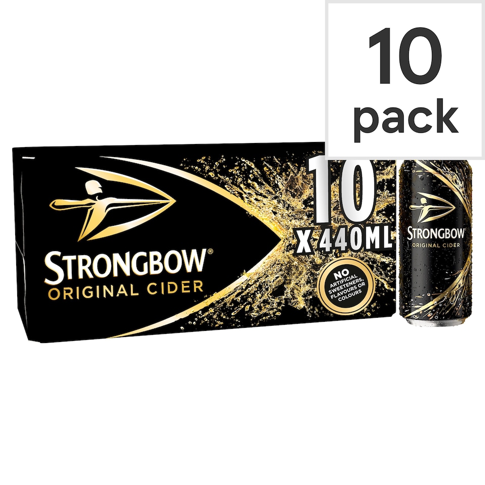 Strongbow Original 10X440ml - Tesco Groceries