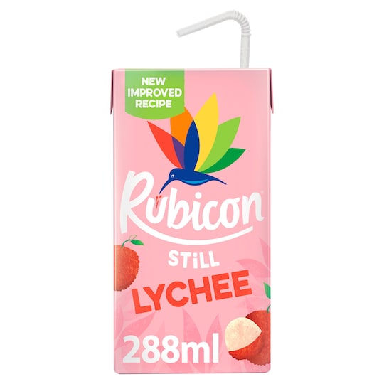 Rubicon Lychee Exotic Juice Drink 288Ml - Tesco Groceries