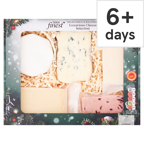 Tesco Finest Luxurious Cheese Selection 565g - Tesco Groceries